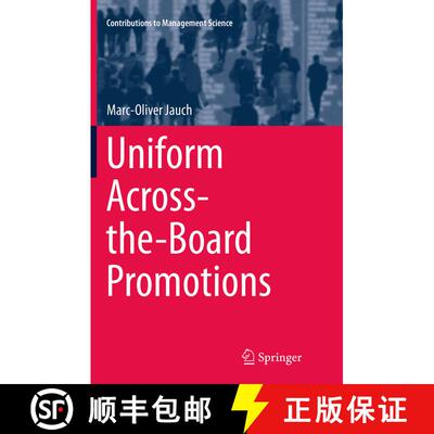 【3-4周达】Uniform Across-the-Board Promotions (Softcover reprint of the original 1st ed. 2014) [9783319383101]