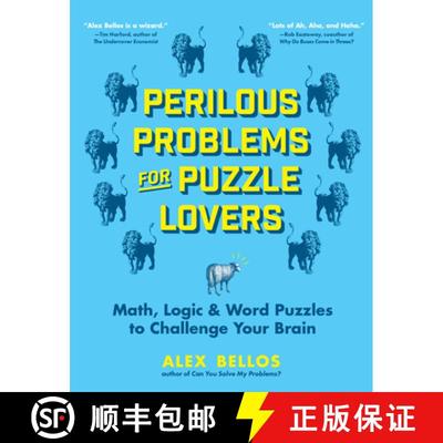 【3-4周达】Perilous Problems for Puzzle Lovers: Math, Logic, & Word Puzzles to Challenge Your Brain [9781615197187]