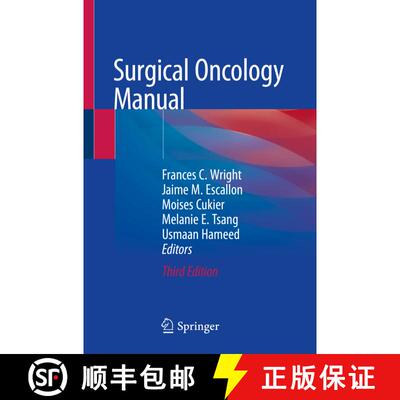 【3-4周达】Surgical Oncology Manual (Third Edition 2020) [9783030483623]