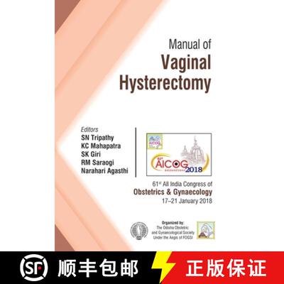【3-4周达】Aicog Manual of Vaginal Hysterectomy [9789352703685]