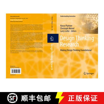 【3-4周达】精装 Design Thinking Research : Making Design Thinking Foundational (1st ed. 2016) [9783319196404]