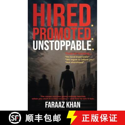 【3-4周达】精装 Hired Promoted Unstoppable [9781972983454]