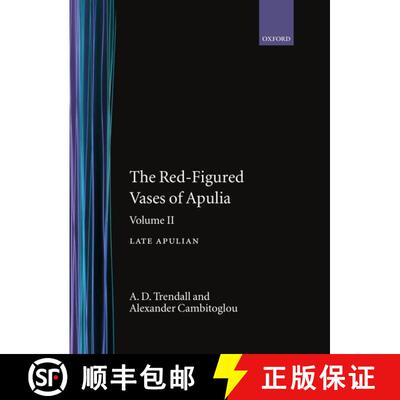 【3-4周达】精装 Red-Figured Vases of Apulia.: Volume 2: Late Apulia: - The Red-Figured Vases of Apuli... [9780198132196]