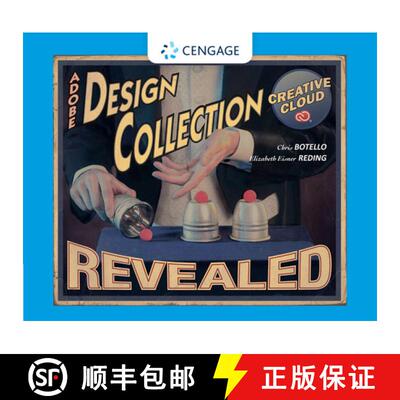 【3-4周达】The Design Collection Revealed Creative Cloud [9781305263611]