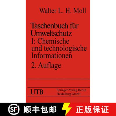 【3-4周达】Taschenbuch für Umweltschutz: Band I: Chemische und technologische Informationen [9783798503717]