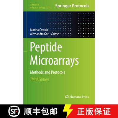 【3-4周达】Peptide Microarrays : Methods and Protocols (Third Edition 2023) (Third Edition 2023) (Thi... [9781071627310]