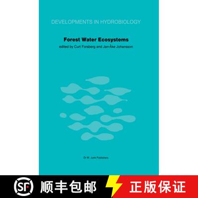 【3-4周达】精装 Forest Water Ecosystems: Nordic symposium on forest water ecosystems held at Färna, ... [9789061937647]