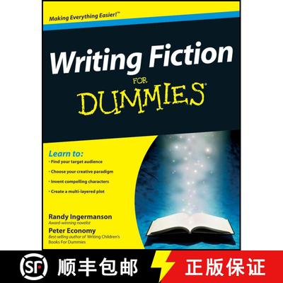 【3-4周达】Writing Fiction For Dummies [Wiley教育学] [9780470530702]