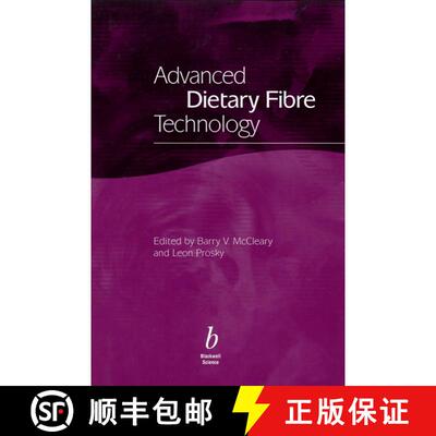 【3-4周达】精装 Advanced Dietary Fibre Technology [Wiley食品] [9780632056347]
