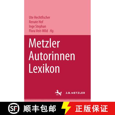 【3-4周达】精装 Metzler Autorinnen Lexikon [9783476015501]