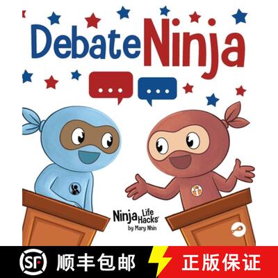 【3-4周达】Debate Ninja: A Children's Book About Debating Skills [9781637319949]