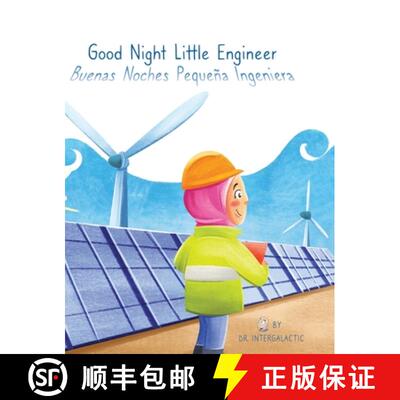 【3-4周达】Good Night Little Engineer, Buenas Noches Pequeña Ingeniera [9781088032879]