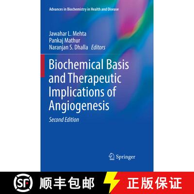 【3-4周达】Biochemical Basis and Therapeutic Implications of Angiogenesis (Second Edition 2017) (Seco... [9783319870083]