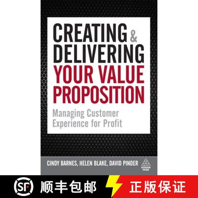 【3-4周达】Creating and Delivering Your Value Proposition – Managing Customer Experience for Profit [9780749455125]