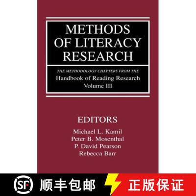 【3-4周达】Methods of Literacy Research : The Methodology Chapters From the Handbook of Reading Resea... [9780805838077]