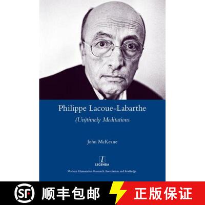 【3-4周达】Philippe Lacoue-Labarthe: (Un)Timely Meditations [9781909662421]