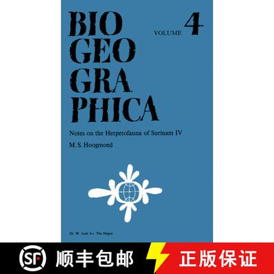 【3-4周达】精装 Notes on the herpetofauna of Surinam IV : The lizards and amphisbaenians of Surinam [9789061932055]
