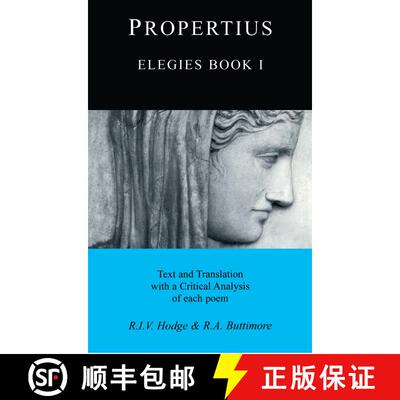 【3-4周达】Propertius: Elegies I [9781853996511]