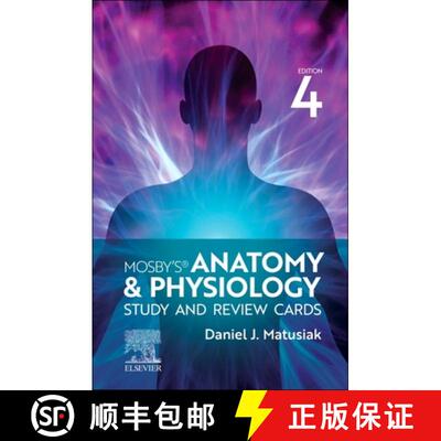 【3-4周达】Mosby's Anatomy & Physiology Study and Review Cards [9780323871846]