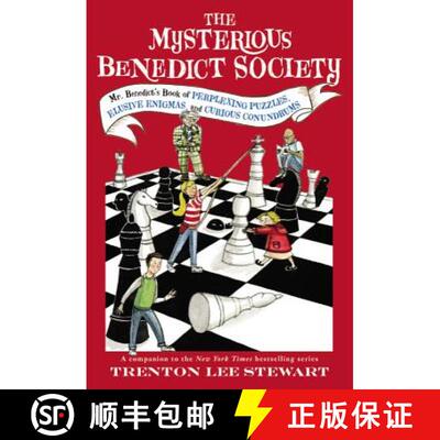 【3-4周达】The Mysterious Benedict Society: Mr. Benedict's Book of Perplexing Puzzles, Elusive Enigma... [9780316394758]