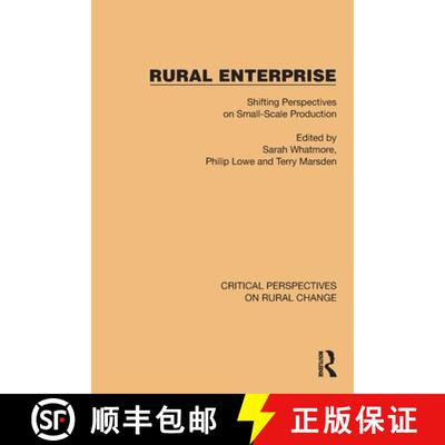 【3-4周达】Rural Enterprise: Shifting Perspectives on Small Scale Production [9781032496955]