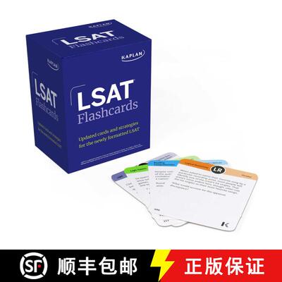【3-4周达】LSAT Prep Flashcards: Updated cards and strategies for the newly formatted LSAT (Second Ed... [9781506290997]