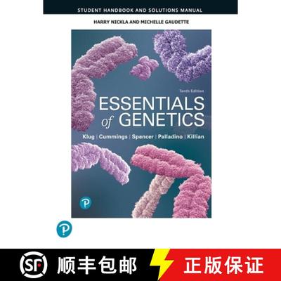【3-4周达】Student Handbook and Solutions Manual for Essentials of Genetics [9780135300428]