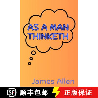 【3-4周达】As a Man Thinketh [9781998614707]