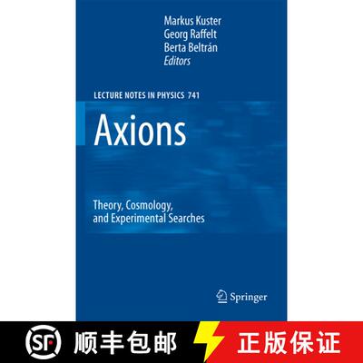 【3-4周达】精装 Axions : Theory, Cosmology, and Experimental Searches [9783540735175]