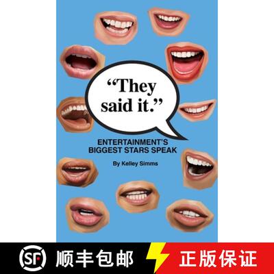 【3-4周达】They Said It - Entertainment's Biggest Stars Speak [9798887713557]