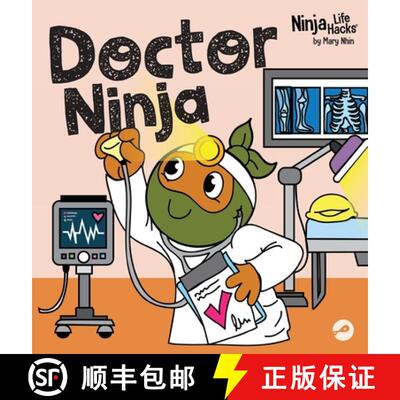 【3-4周达】精装 Doctor Ninja: A Children's Book in Rhyme About Doctor Visits [9781637319444]