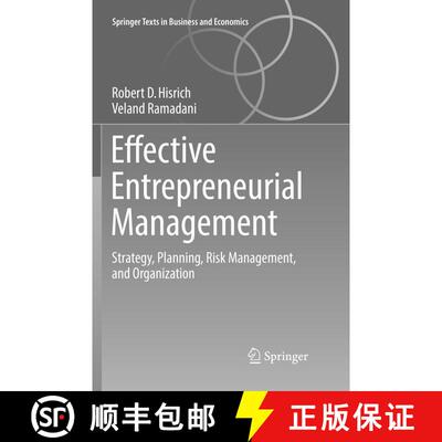 【3-4周达】Effective Entrepreneurial Management : Strategy, Planning, Risk Management, and Organizati... [9783319844060]
