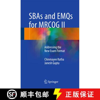 【3-4周达】SBAs and EMQs for MRCOG II: Addressing the New Exam Format [9788132226871]