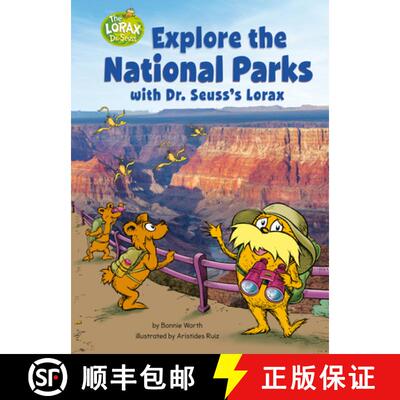 【3-4周达】精装 Explore the National Parks with Dr. Seuss's Lorax: A Dr. Seuss's The Lorax Nonfiction [9798217224746]