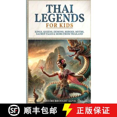 【3-4周达】Thai Legends For Kids: Kings, Queens, Demons, Heroes, Myths, Sacred Tales & More From Thai... [9798349241154]