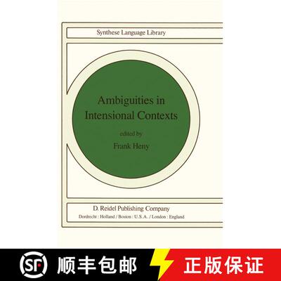 【3-4周达】Ambiguities in Intensional Contexts [9789027711687]