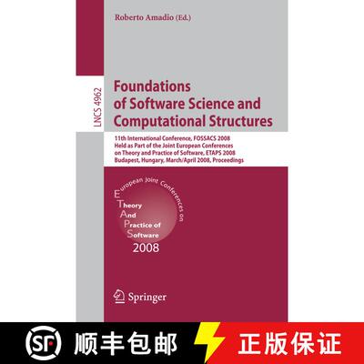 【3-4周达】Foundations of Software Science and Computational Structures: 11th International Conferenc... [9783540784975]