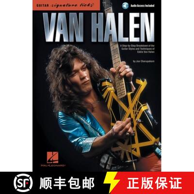 【3-4周达】Van Halen - Signature Licks a Step-By-Step Breakdown of the Guitar Styles and Techniques o... [9781476874371]