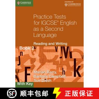 【3-4周达】Practice Tests for IGCSE English as a Second Language: Reading and Writing Book 2, with Ke... [9780521140652]