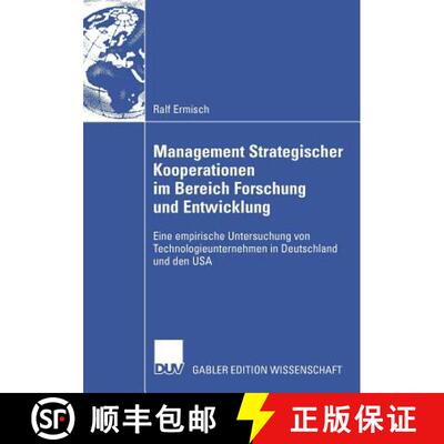 【3-4周达】Management Strategischer Kooperationen im Bereich Forschung und Entwicklung: Eine empirisc... [9783835009356]