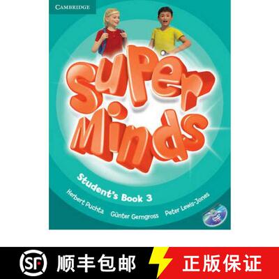 Super Minds Level 3 Student's Book with DVD-ROM [With DVD ROM] [9780521221689]