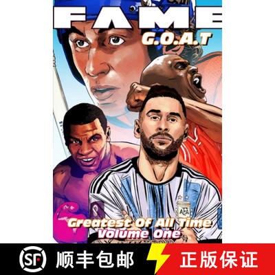 【3-4周达】FAME: G.O.A.T: Michael Jordan, Lionel Messi, Wayne Gretzky &  Mike Tyson [9781965464793]