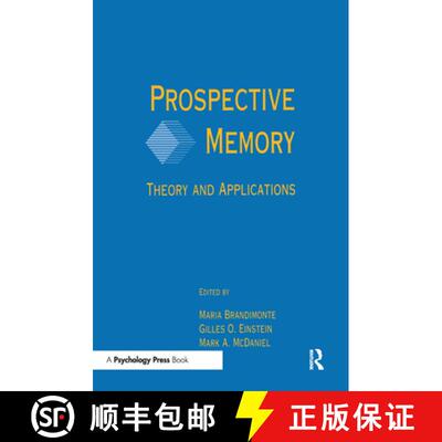 【3-4周达】精装 Prospective Memory: Theory and Applications [9780805815368]