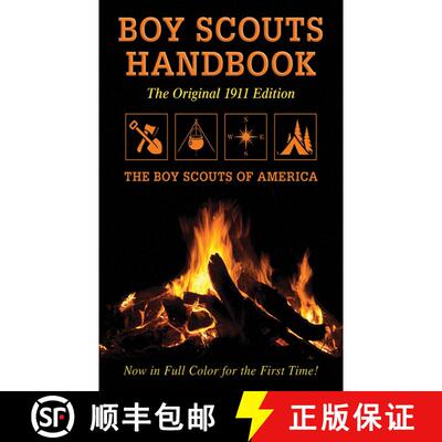 【3-4周达】Boy Scouts Handbook: Original 1911 Edition [9781616081980]