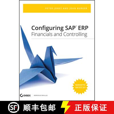 【3-4周达】精装 Configuring Sap Erp Financials And Controlling [Wiley计算机] [9780470423288]