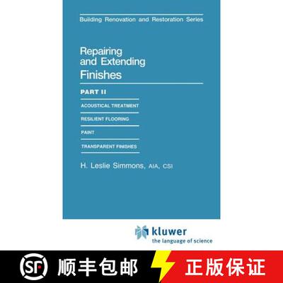 【3-4周达】精装 Repairing and Extending Finishes: Part II: Resilient flooring - Repairing and Extendi... [9780442206130]