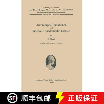 【3-4周达】Automorphe Funktionen und indefinite quadratische Formen [9783540014171]
