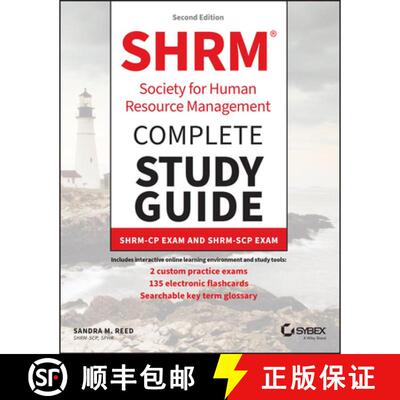 【3-4周达】SHRM Society for Human Resource Management Complet e Study Guide: SHRM–CP Exam and SHRM–... [9781394437054]