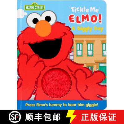 【3-4周达】Sesame Street: Tickle Me Elmo: A Giggly Day [9780794455163]