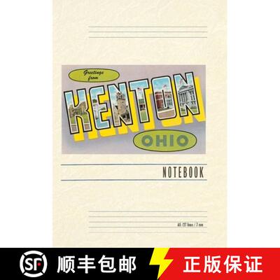 【3-4周达】Vintage Lined Notebook Greetings from Kenton [9798385441686]
